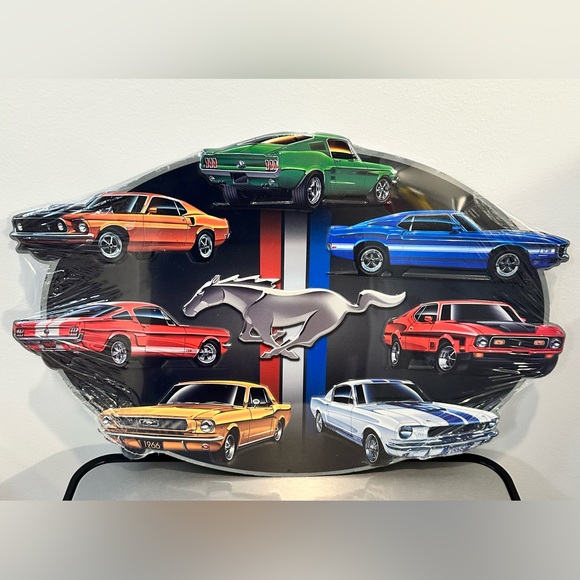 Open Road Brands | Wall Decor | Ford V8 Mustang Boss 32 Wall Decor ...